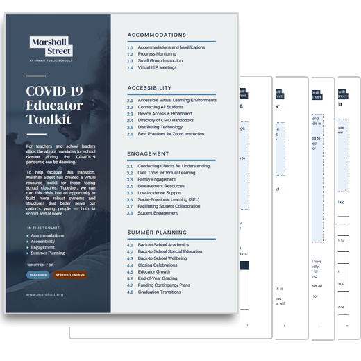 COVID-19 Educator Toolkit | Marshall Street
